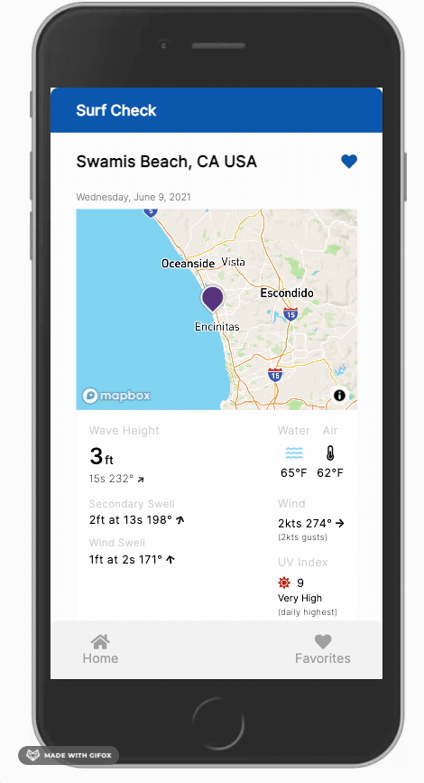 GitHub - vivianevieira/surf-check-react: 🏄 A React.js front end ...